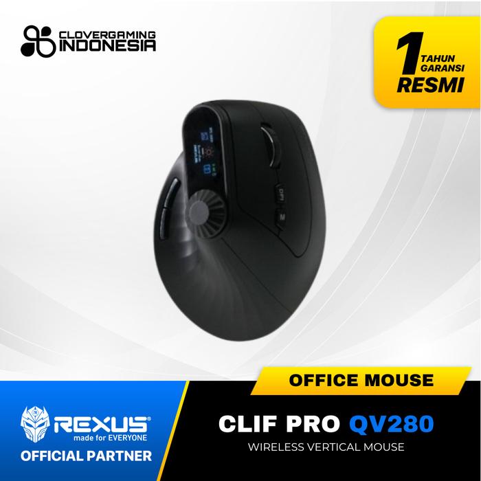 Jual Rexus Clif Pro QV280 QV-280 Wireless Bluetooth Office Mouse ...