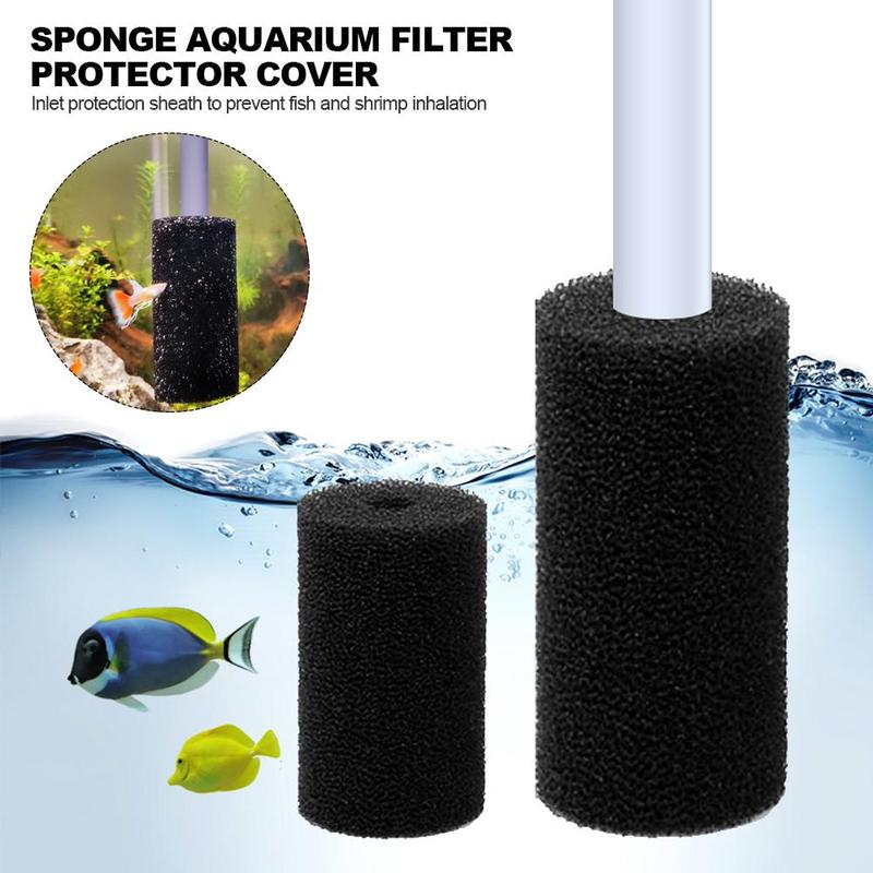 5pcs Aquarium Pre Filter Sponge Fish Tank Inflow Inlet Filte - TikTok ...