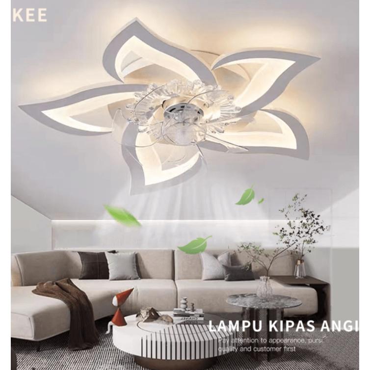 Lampu Kipas Siling, Gaya Baharu, Mudah dan Moden, Senyap, Sesuai ...