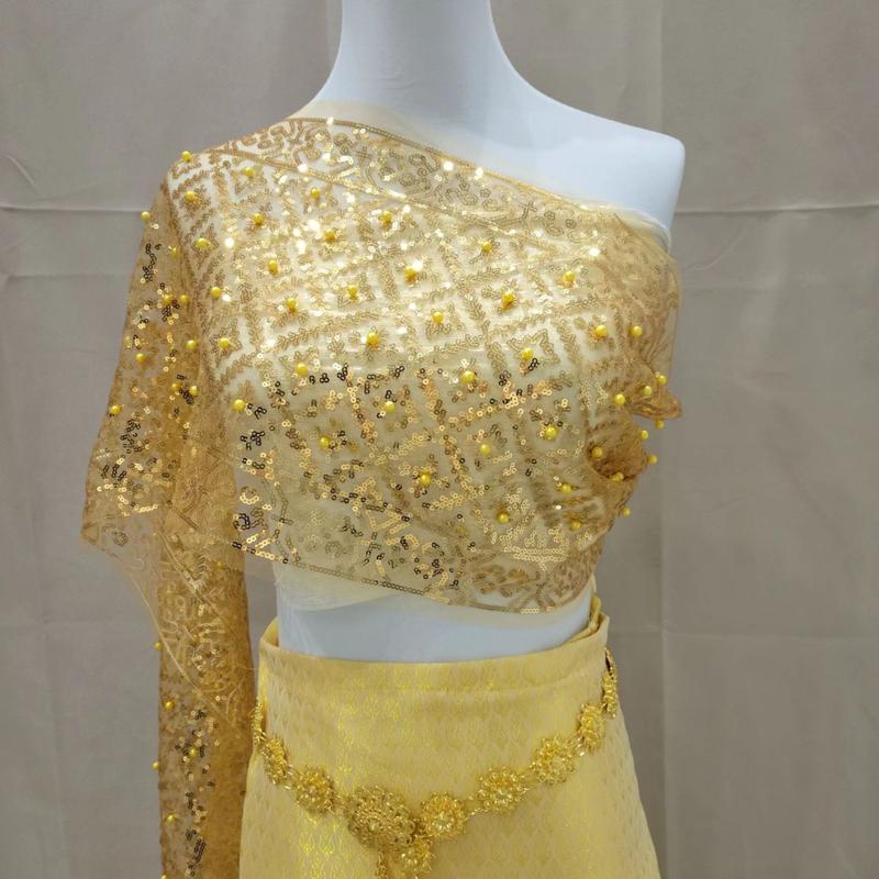 {No Sequins] Thai Dai Shawl New Xishuangbanna Dai Clothing outside ...
