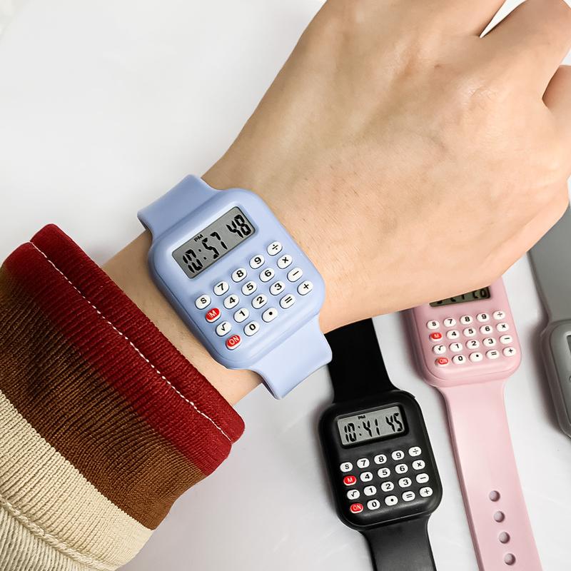 Electronic Calculator Digital Watches Fashion Classic Children - TikTok ...