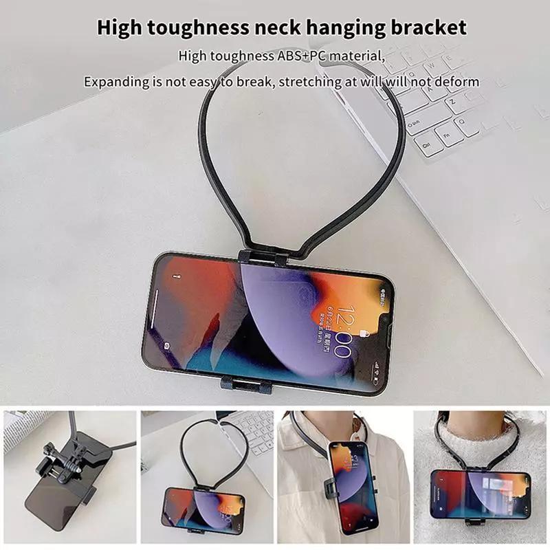 (Free Phone Stand) POV Vlog Neck Phone Stand Neck Hanging Smartphone ...