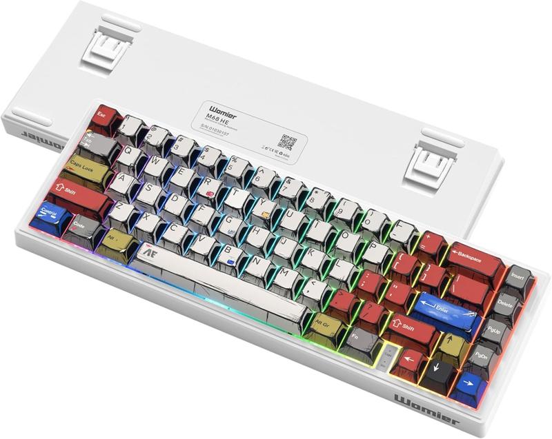 womier M68 HE V2 60% Wired Keyboard with Adjustable Actuation,Hall ...