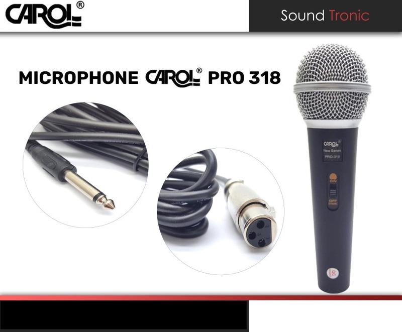 Mic Kabel Murah Microphone Carol Pro 318 - Shop | Tokopedia