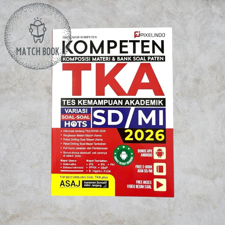 BUKU KOMPETEN TKA SD, SMP, SMA IPA/IPS 2026 - Shop | Tokopedia