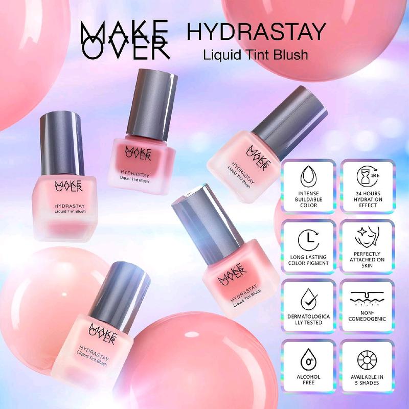 Makeover | Make over Hydrastay Liquid Blush - Shop | Tokopedia