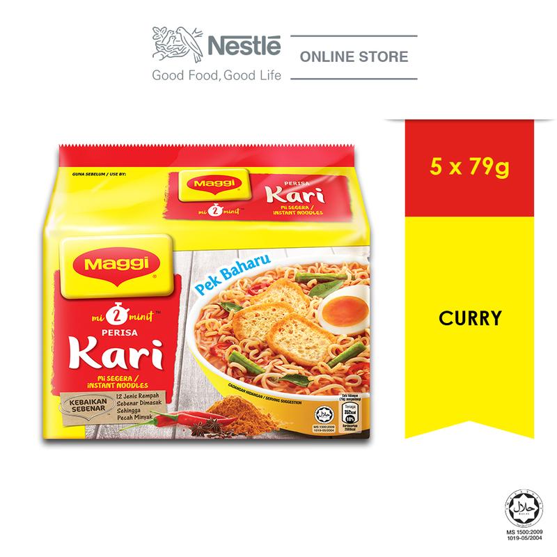 MAGGI 2-minit Kari 5x79g (Multipack) - TikTok Shop Malaysia