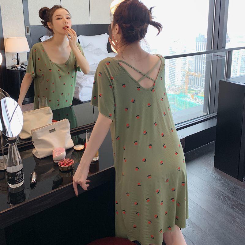 【Plus size】(40-150kg) Women summer thin short-sleeved pajama - TikTok ...