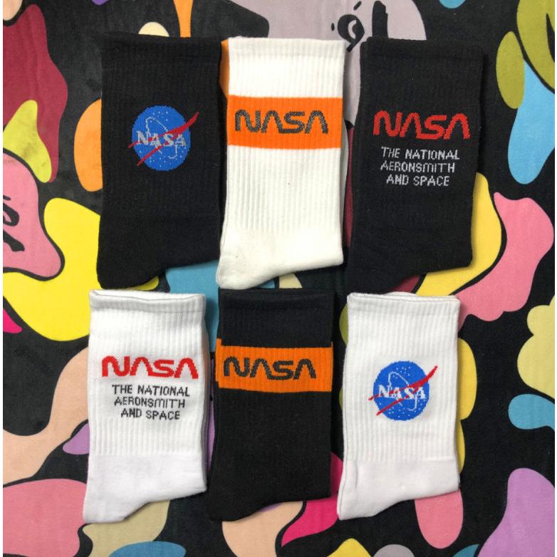 HypeVibes NASA Socks Cotton Breathable Unisex socks Crew soc - TikTok ...