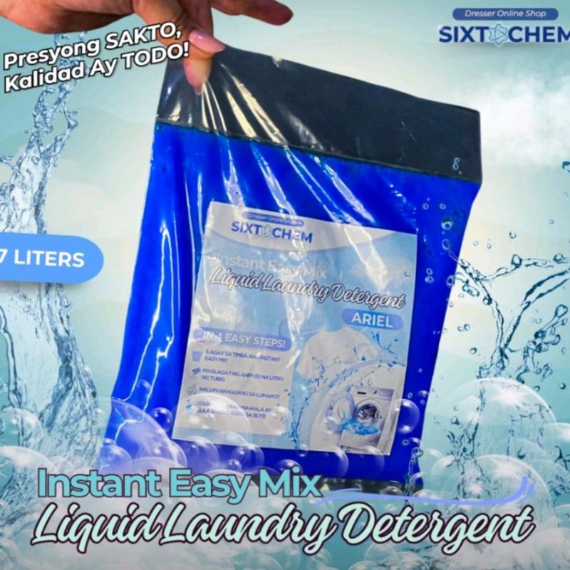 INSTANT EASY MIX LIQUID LAUNDRY DETERGENT JUST ADD WATER ONLY ...