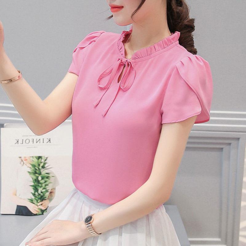 Baju Sifon Biru Wanita, Rekaan Elegan dengan Ikatan bentuk rama-rama ...