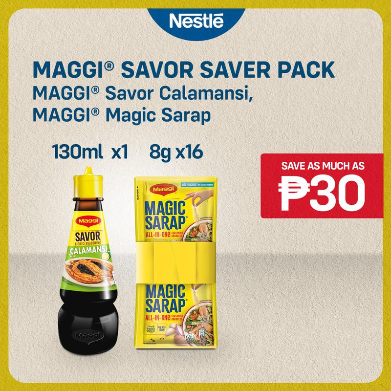 Buy Maggi Magic Sarap Granules 8g x 16 + Maggi Savor Calamansi - TikTok ...