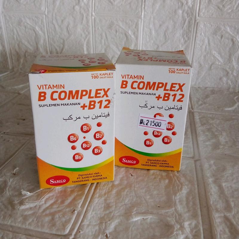 Vitamin B Complex +B12 | Suplemen Makanan - Shop | Tokopedia
