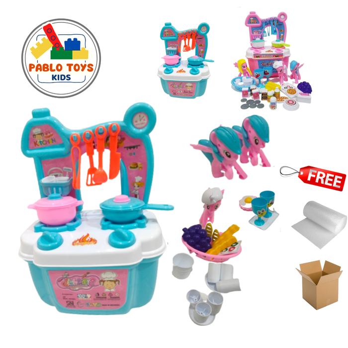 Promo Mainan Masak-masakan untuk Anak cewe - Little pony Kitchen set ...