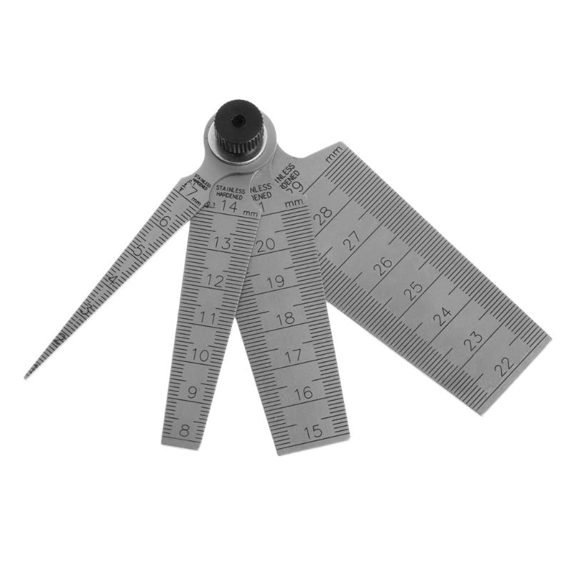Welding Taper Gauge Set 0-29mm Stainless Steel Welding for Gap Wedge ...