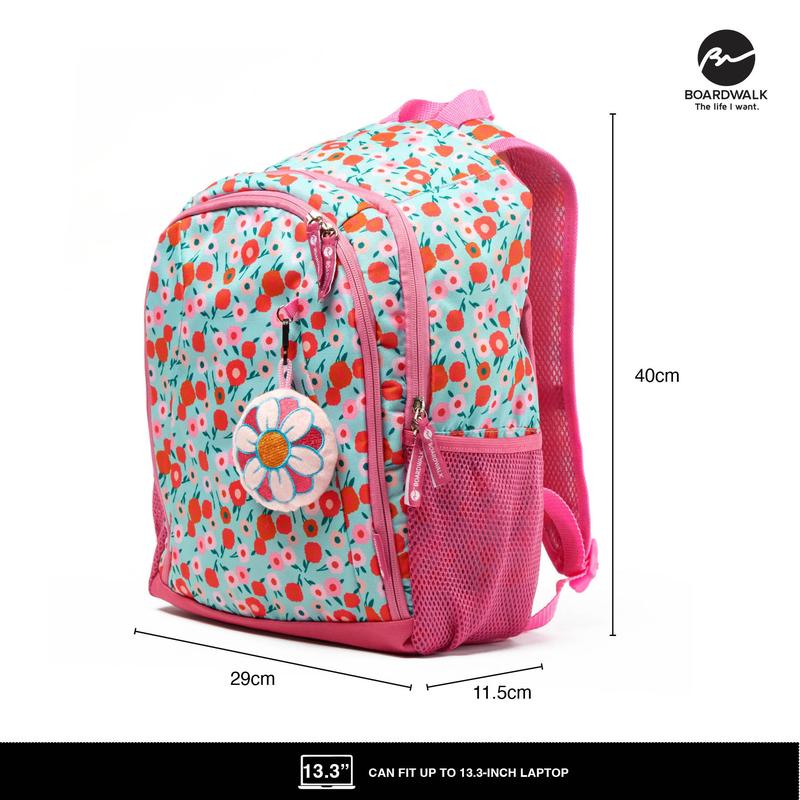 Boardwalk Yshara Girls Backpack with flower prints - TikTok Shop ...