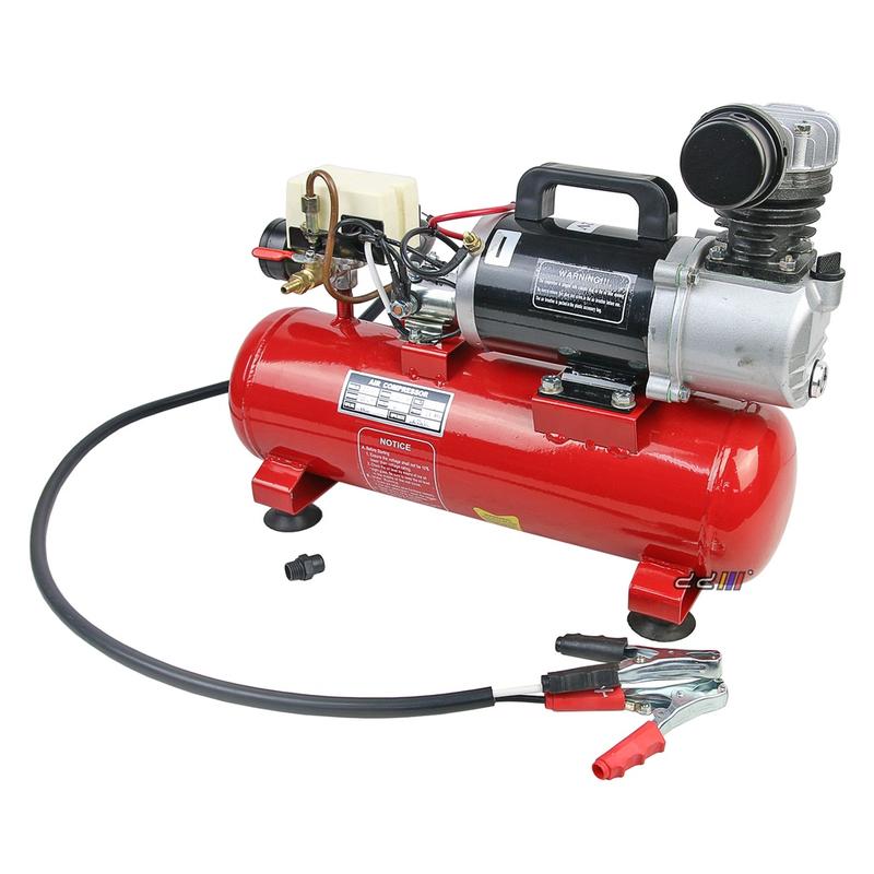 12V 450W Air Compressor 8L Receiver Tank 120L/min Oil Tank Tire ...