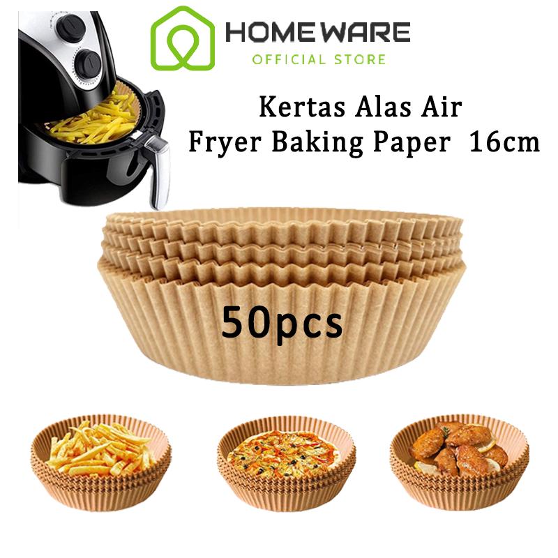 50 Lembar Alas Kertas UntukPenggorengan Udara Kertas Tahan LengketTahan ...