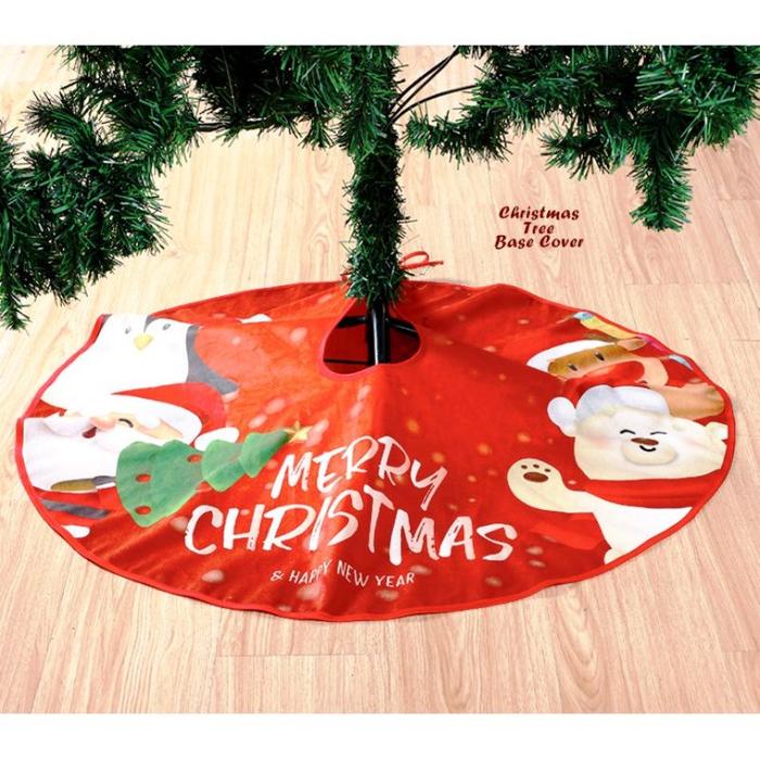 Jual Rok/penutup alas 90cm kaki pohon natal hiasan - 90cm SSS - Kab ...