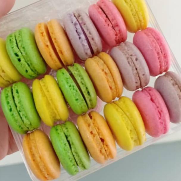 {READY STOCK} Homemade Baby Macaron / Baby Macaroon / Mini Macaron ...