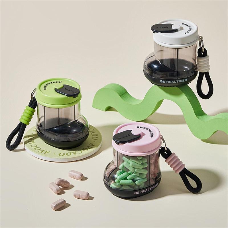 Creative Portable Mini Boot Pill Box, Medication Dispenser, Travel ...