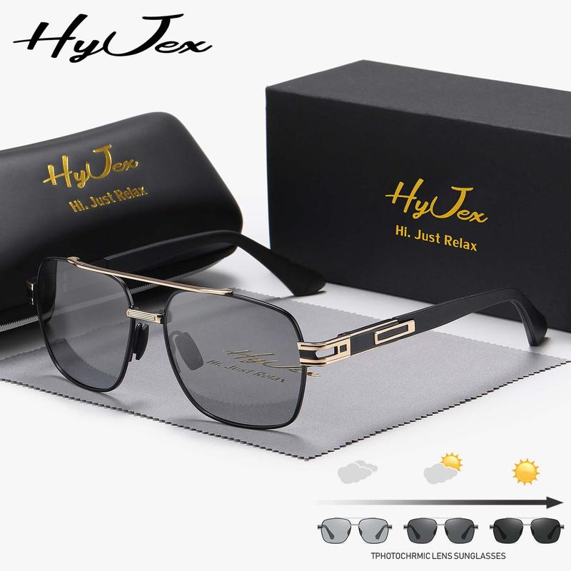 Fathers Day Gift HyJex Unisex Fashion Full-Rim Polarized Sunglasses ...