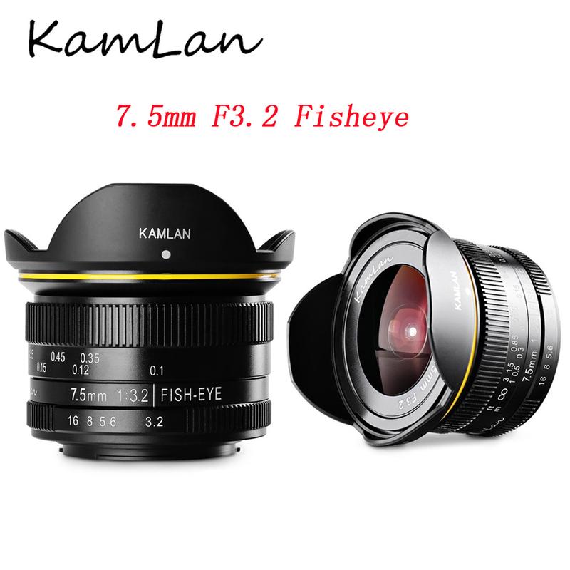 Genuine and new and unopened Kamlan 7.5mm F3.2 APS-C Wide-angle ...
