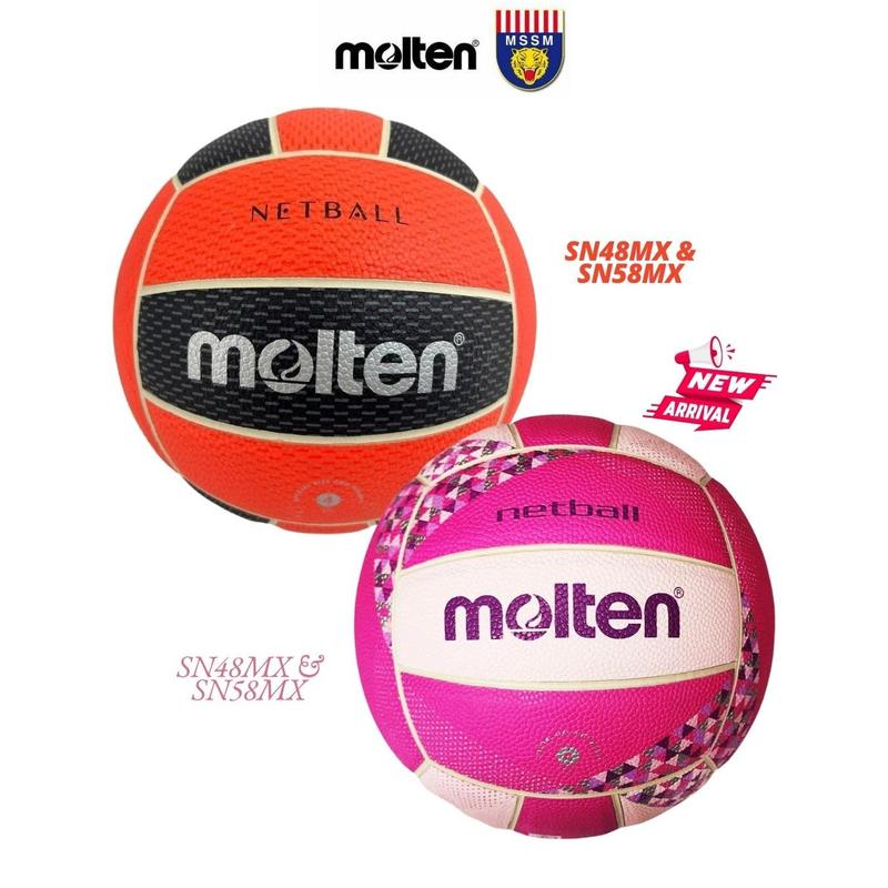 MOLTEN SN48MX/SN58MX Netball Size 4/5 / Bola Jaring Saiz 4/5 - TikTok ...
