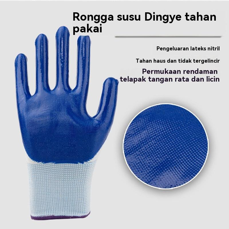 Skrin Sentuh Getah Non-Slip Nitril Tahan Haus, Sarung Tangan - TikTok ...