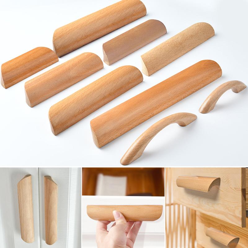 Tombol Laci Pemegang Perabot Kayu, Pemegang Panjang, untuk Kabinet ...