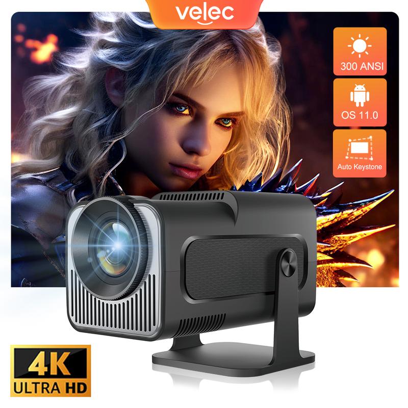 Velec Portable Projector HY320 MINI, 180° Rotating Multifunctional ...