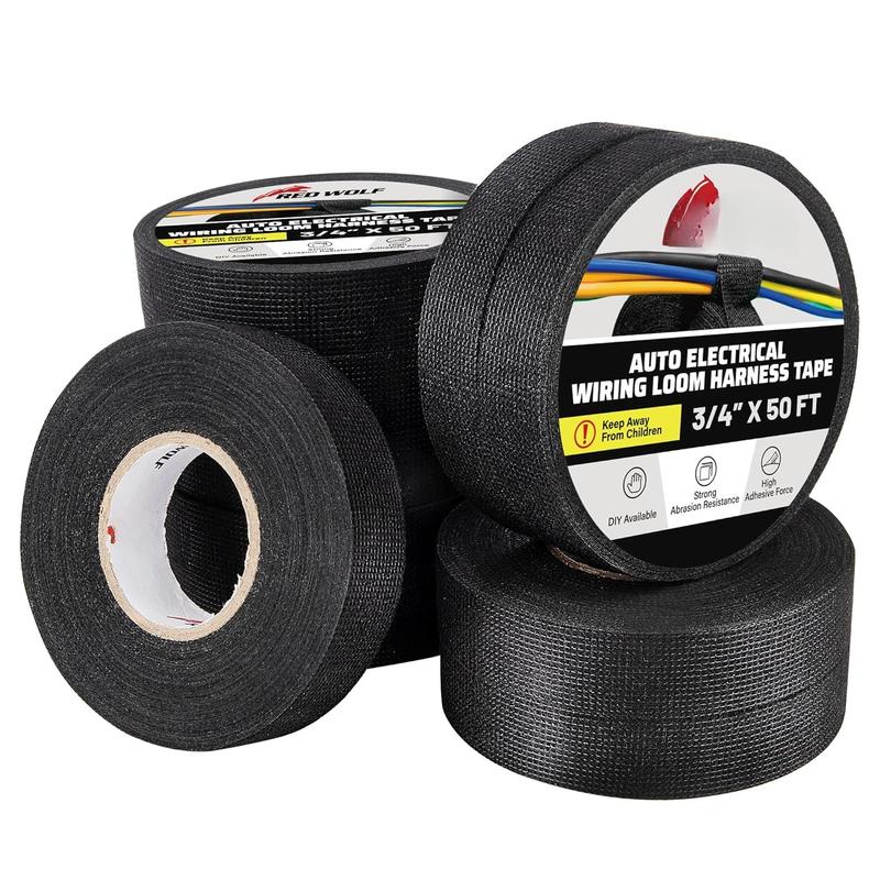10 Rolls 3/4 Inch x 50 FT Wiring Harness Tape High Temp Flam - TikTok Shop