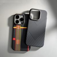 Promo Case iPhone 13 14 15 16 17 Pro Max Air Carbon Berserat Hitam ...