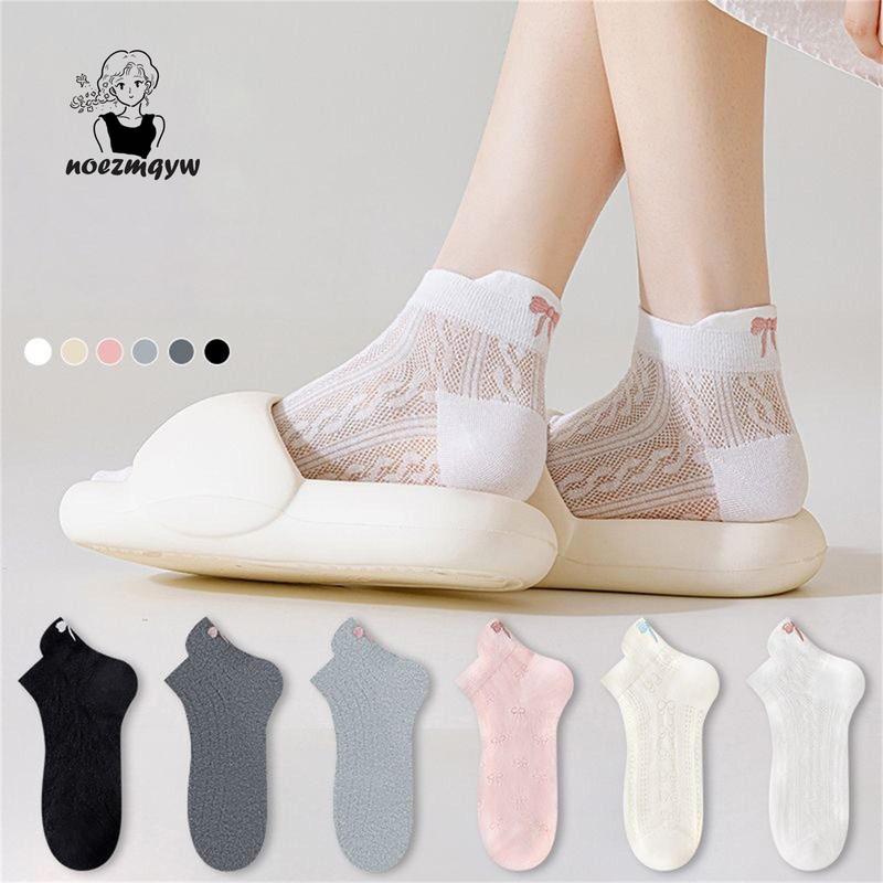 Women Long Socks, Sweet Embroidery Bow Mesh Sheer Socks Summer - TikTok ...