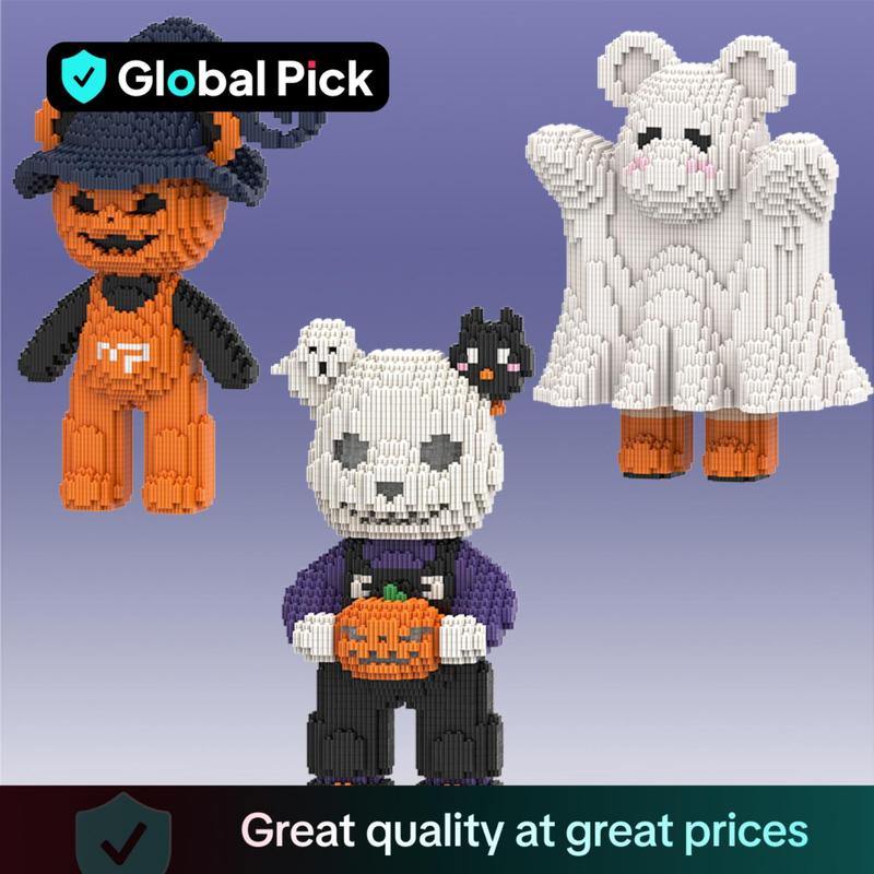 Building Blocks, 1 Set DIY Small Bear Building Block Model, Creative ...