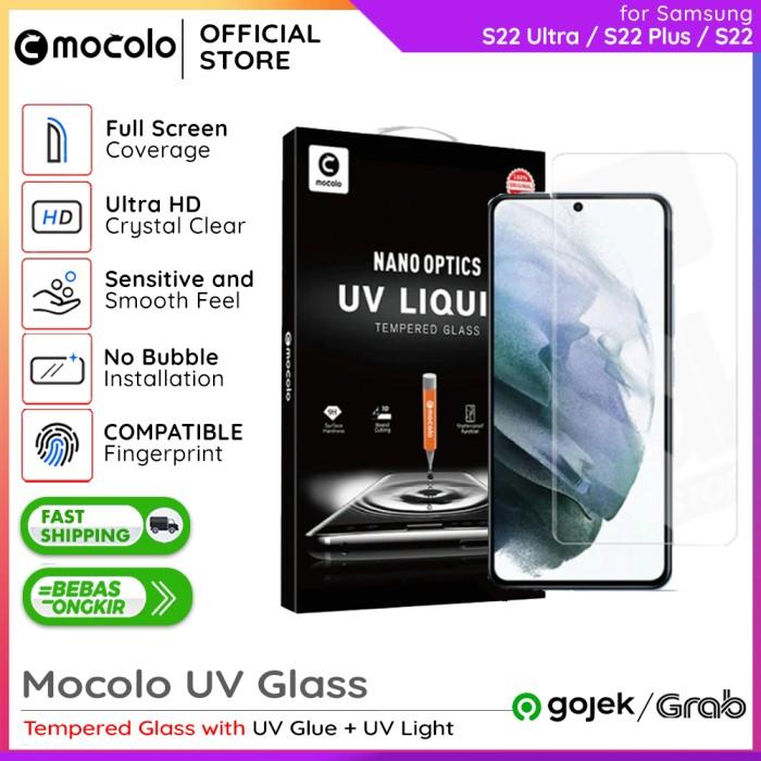 Promo Mocolo Full Tempered Glass COMPATIBLE with Compatible For Samsung ...