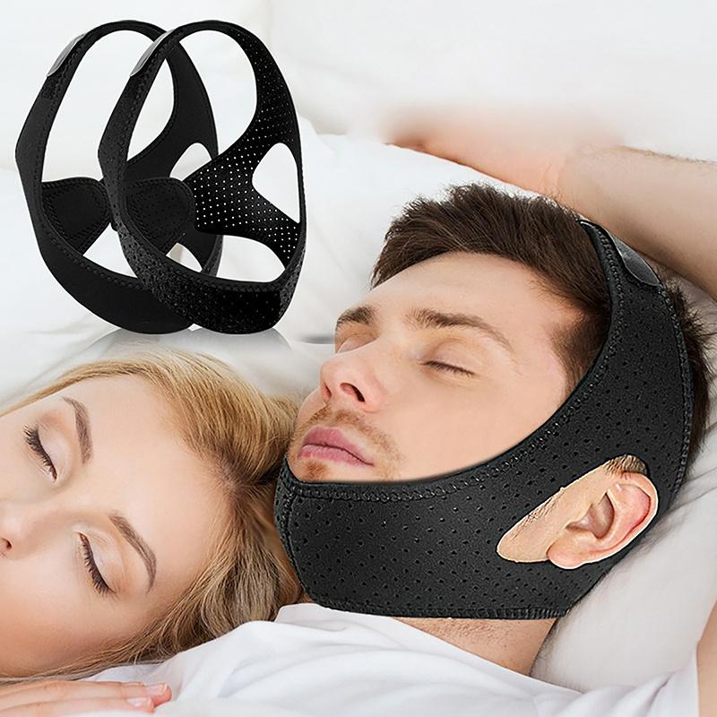 Anti Snore Stop Belt Anti Snoring Chin Strap Sleep Belt Jaw Anti ...