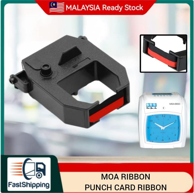 MOA RIBBON PUNCH CARD RIBBON PUNCH CARD INK TIME RECORDER RIBBON ...