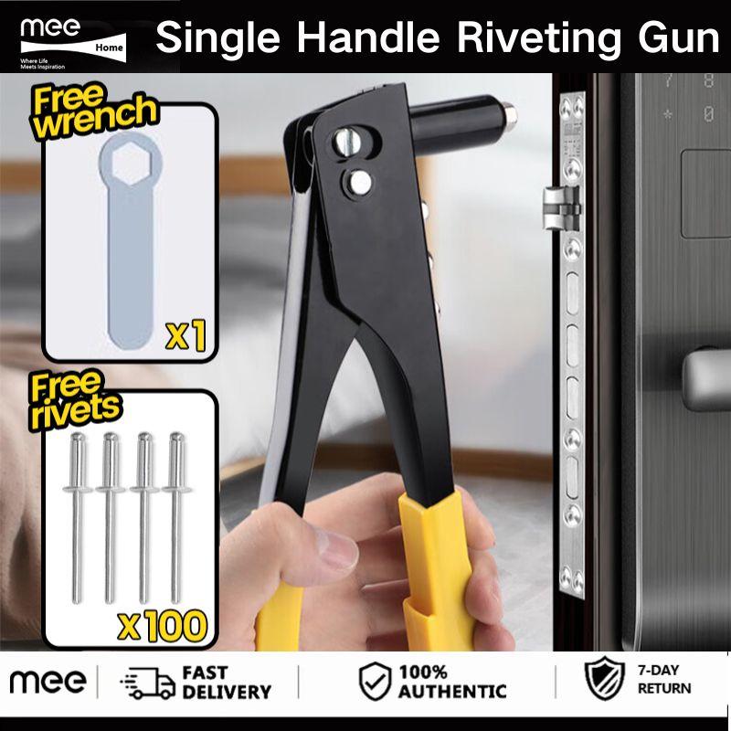 【with free 100pcs nails】Hand Riveter Heavy Duty 1PCS Pop Rivet - TikTok ...