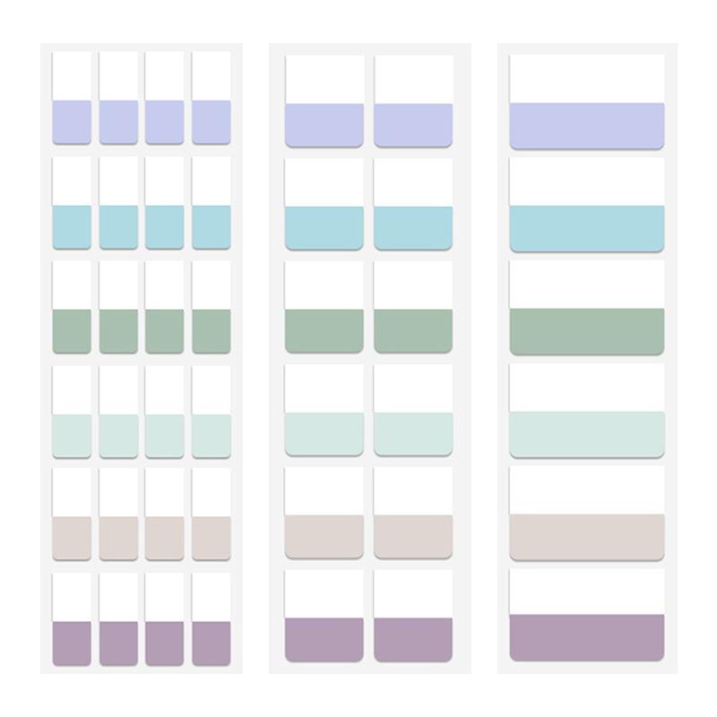 240 pcs Multicolor Sticky Writable Removable Index Tabs Markers ...