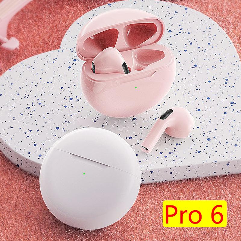 Original Pro6 TWS Wireless Bluetooth 5.0 Headphones Sport Earbuds ...