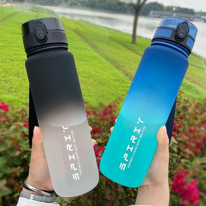Botol Air Sukan, Kapasiti Besar (500ML / 1000ML), Motivasi, Kalis ...