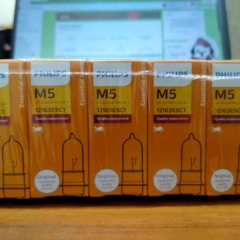 lampu depan Philips hologen M5 motor bebek matik - Shop | Tokopedia