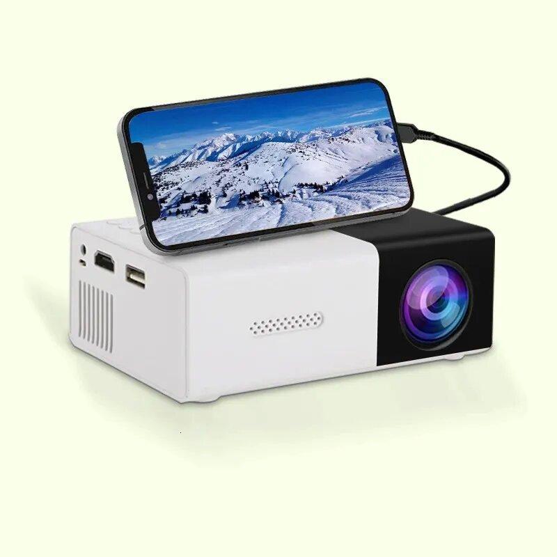 Projektor Mini, YG300, untuk Kegunaan Rumah, Resolusi 4K HD, Sesuai ...