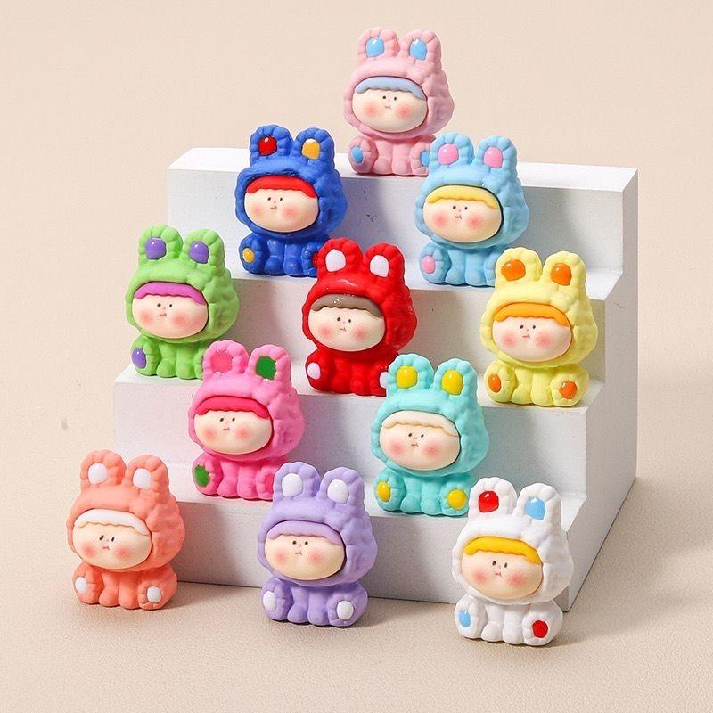 Cat Kesan Getah, Warna Pepejal, Reka Bentuk Kartun Lilisi, Hiasan ...