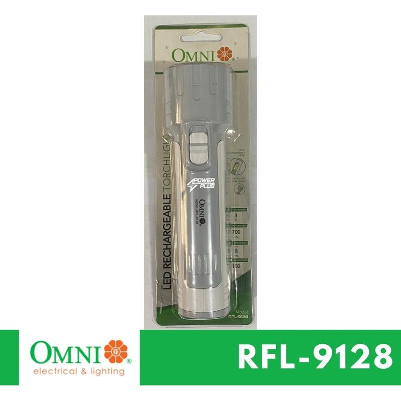 Omni LED Rechargeable Torchlight + Emergency Light - RFL-912 - TikTok ...