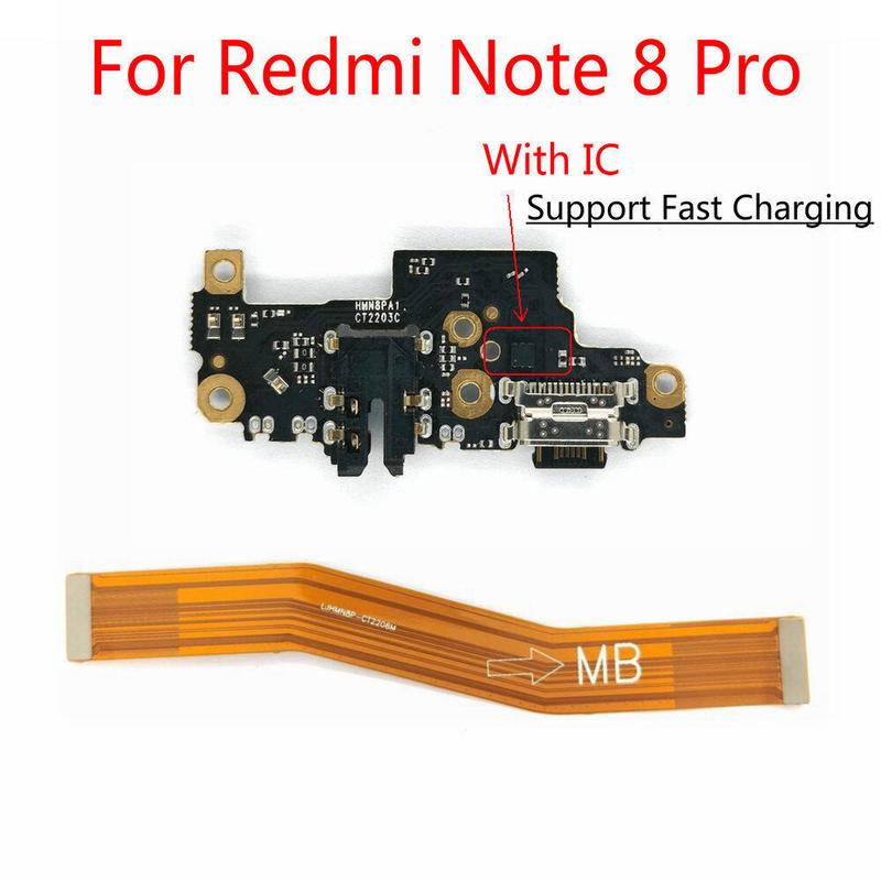 Papan Port Dok Pengecas USB, Untuk Xiaomi Redmi Note 8 Pro, dengan ...