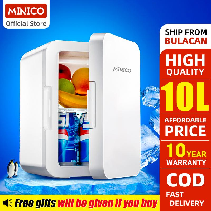 【COD】️ 10L Mini Fridge Refrigerator Household and Car Mini Refrigerator ...
