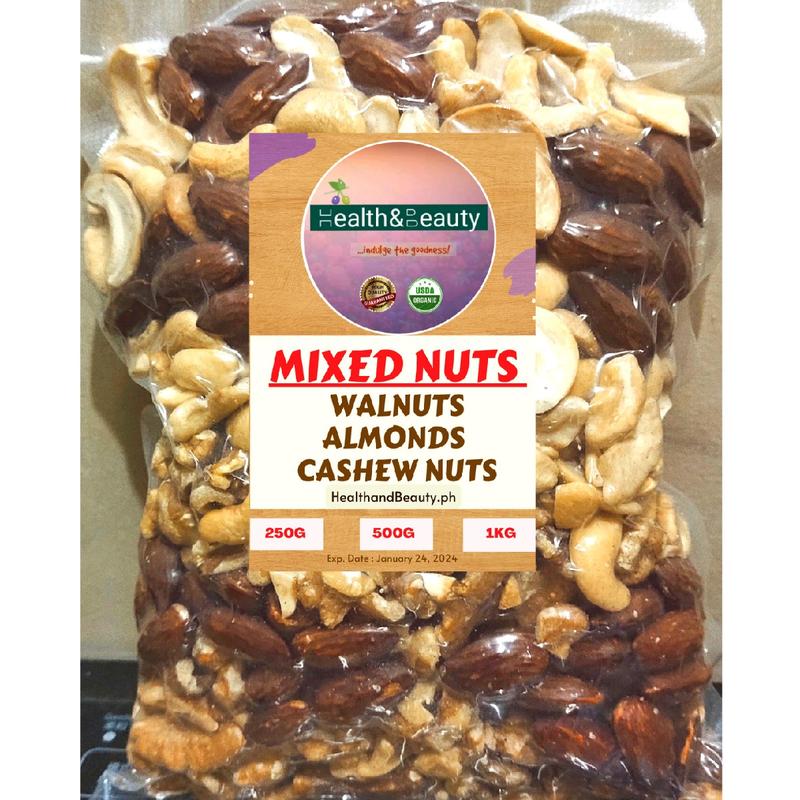 HAB'S TRIO MIXED NUTS (WALNUTS, ALMONDS, CASHEW NUTS) Sulitpack ...