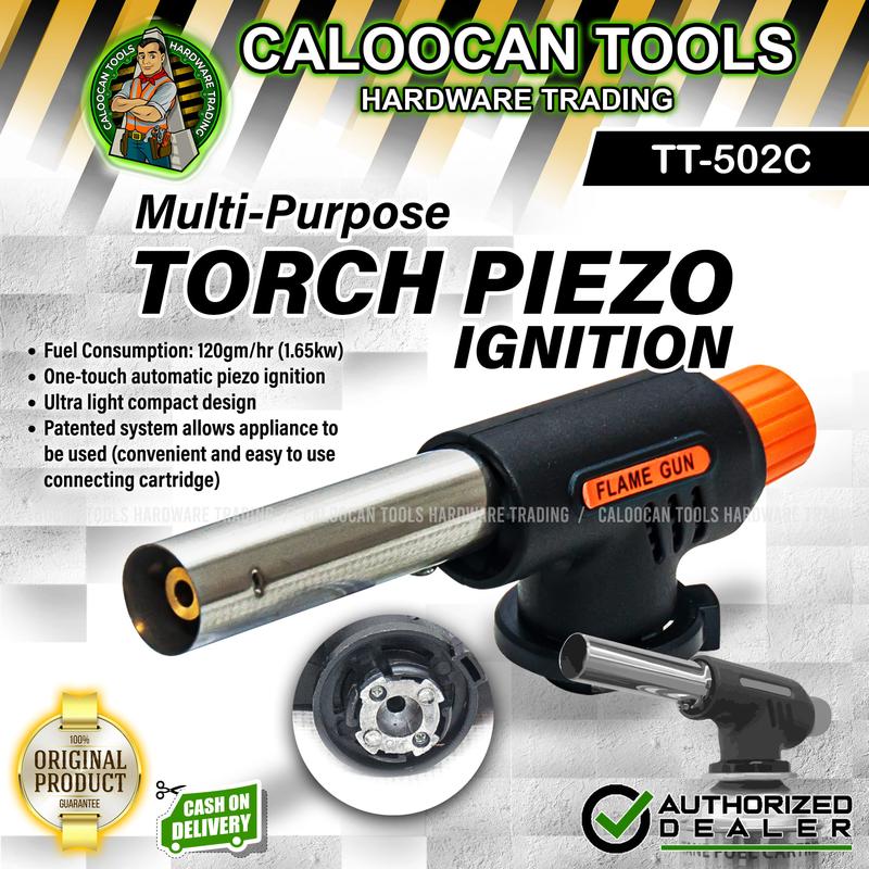 Lighthouse Multi purpose Gas Torch Camping Torch Piezo Ignition ...